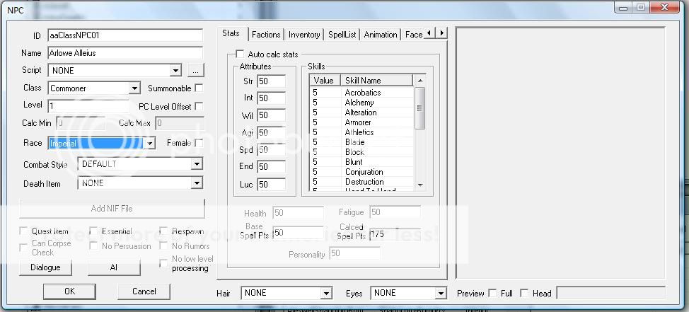 NPCs & AI: Class #1 - NPCs & AI - TES Alliance