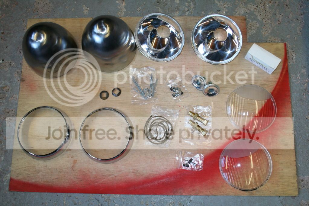 '53 anglia + parts